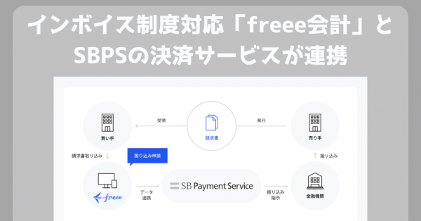 インボイス制度対応「freee会計」とSBPSの決済サービスが連携｜ 振り込み作業がよりスムーズで安全に - オフィスのミカタ